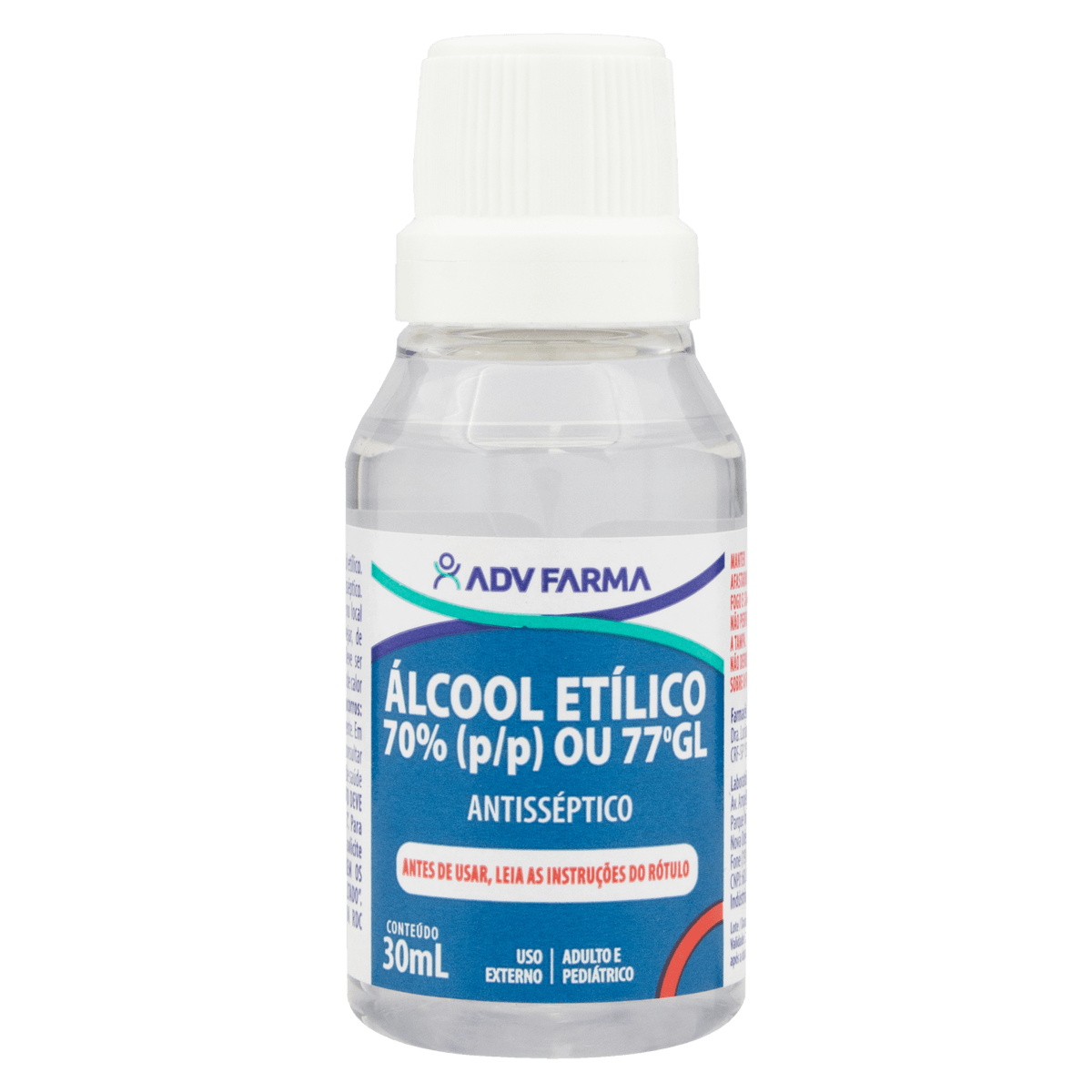 Alcool 70% Adv 30ml - Drogaleste