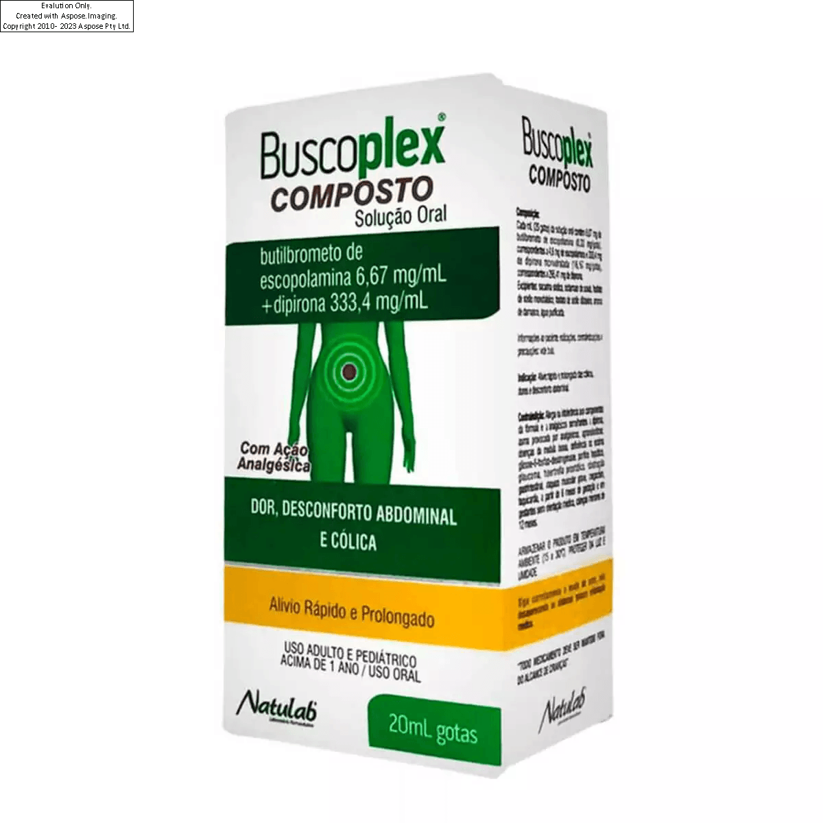 Buscoplex Composto Gotas 20Ml - Drogaleste