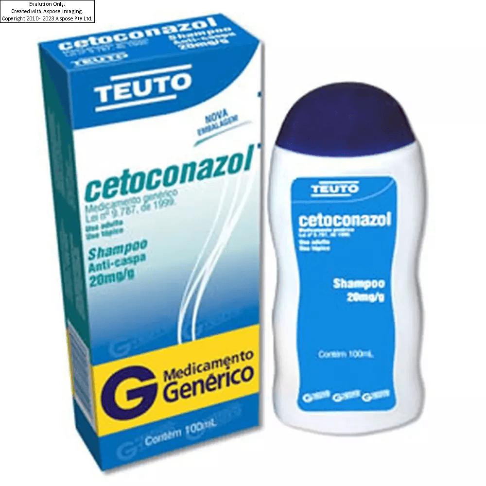 Cetoconazol Shampoo Anticaspa 100Ml Cimed - Drogaleste