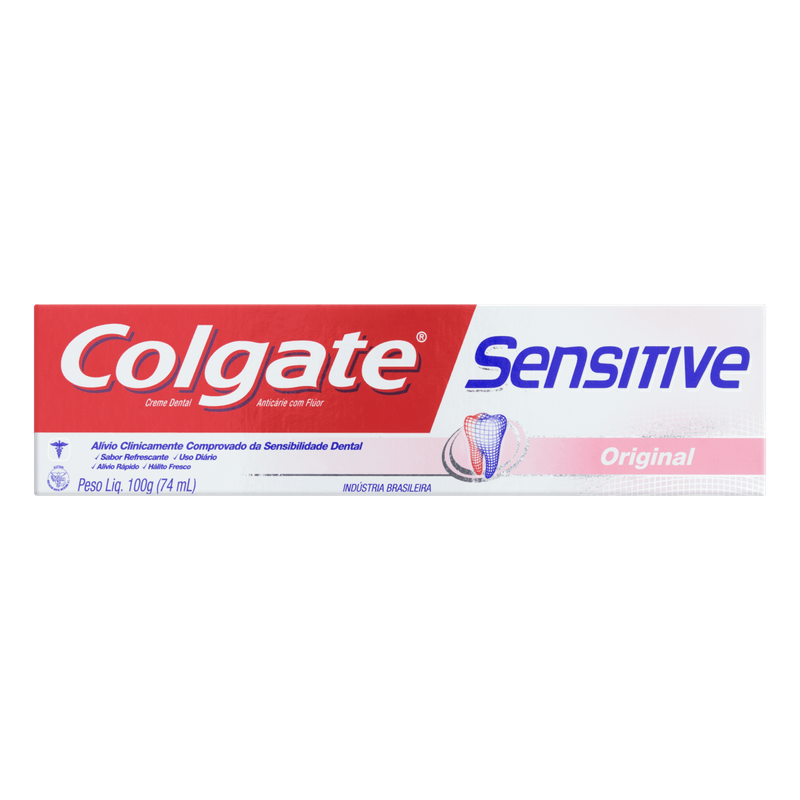 Creme Dental Colgate Sensitive Original 100G - Drogaleste