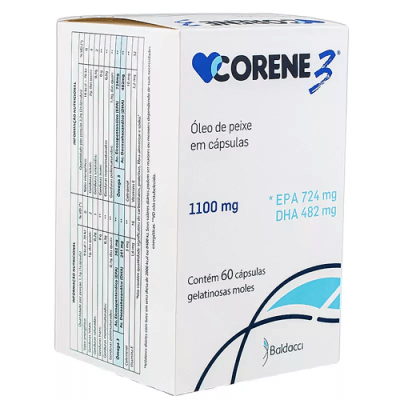 CORENE 3 1100MG COM 60 COMPRIMIDOS - Drogaleste