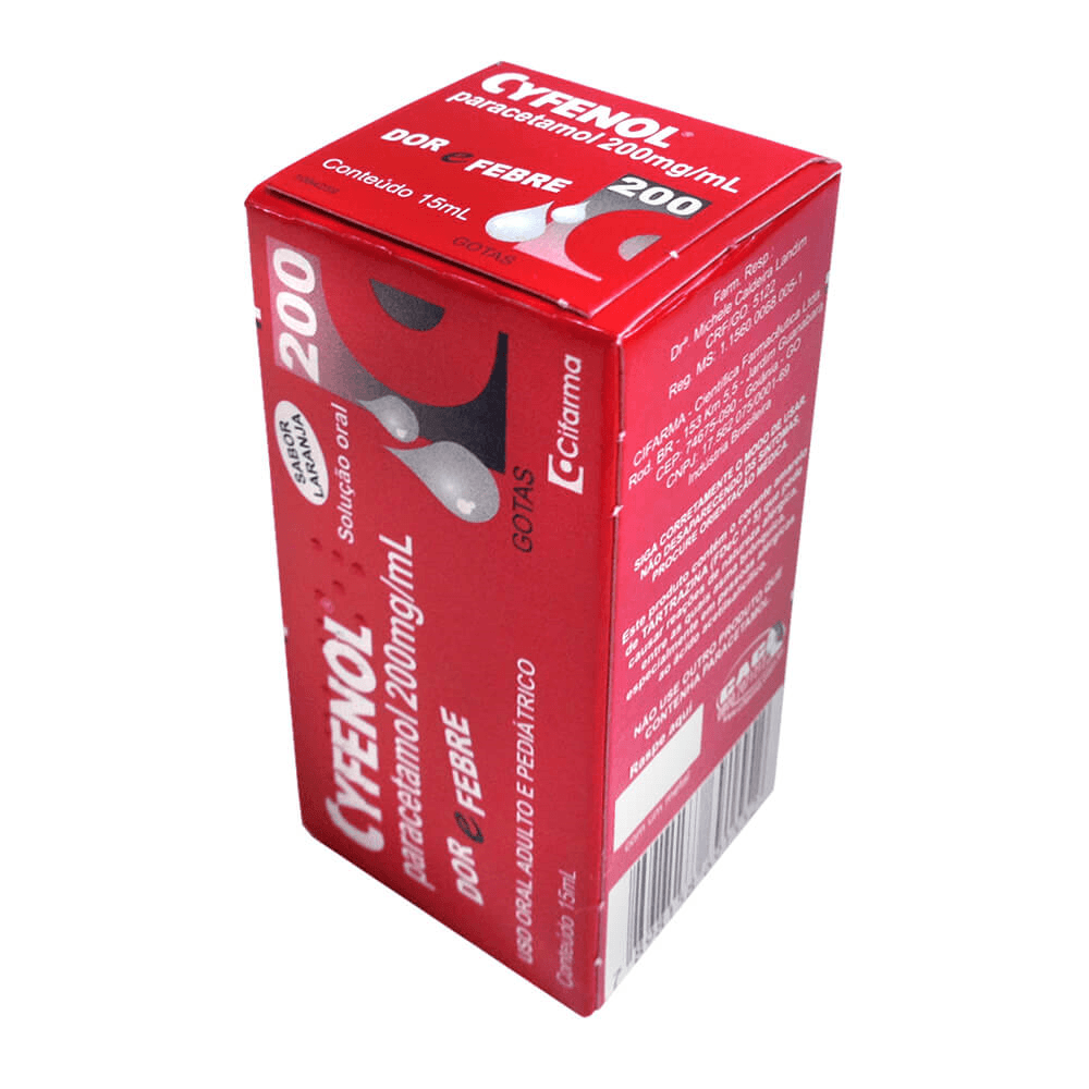 Cyfenol Gotas 200Mg/Ml 15Ml - Drogaleste