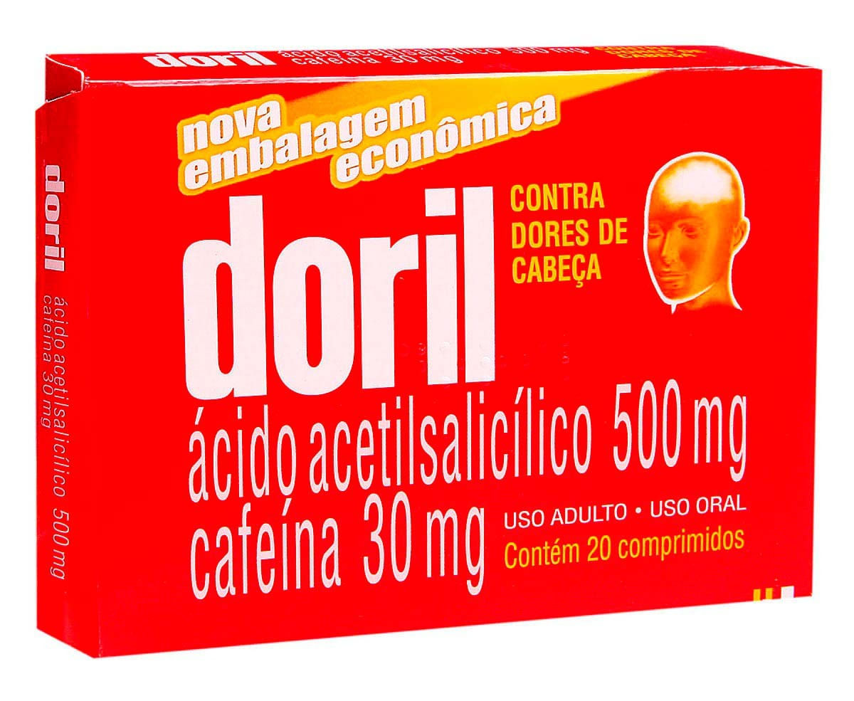 Doril Com 20 Comprimidos - Drogaleste