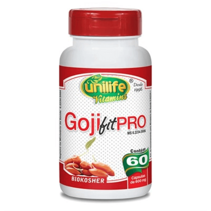 GOJI FIT PRO UNILIFE COM 60 COMPRIMIDOS - Drogaleste