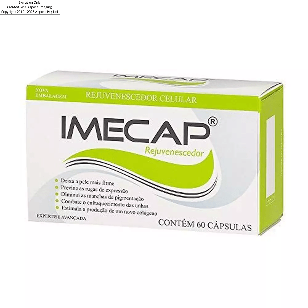 Imecap Rejuvenescedor Celular Com 60 Comprimidos - Drogaleste