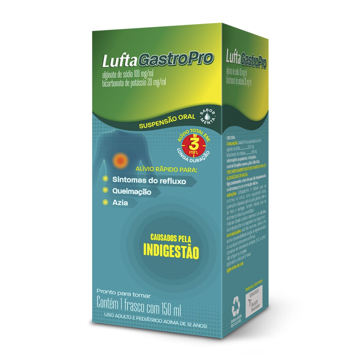 Lufta Gastro Pro 150Ml - Drogaleste