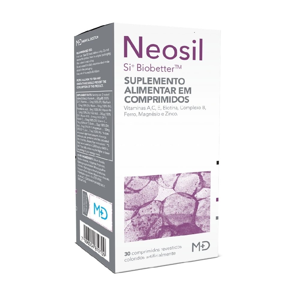Neosil 50Mg COM 30 Comprimidos - Drogaleste