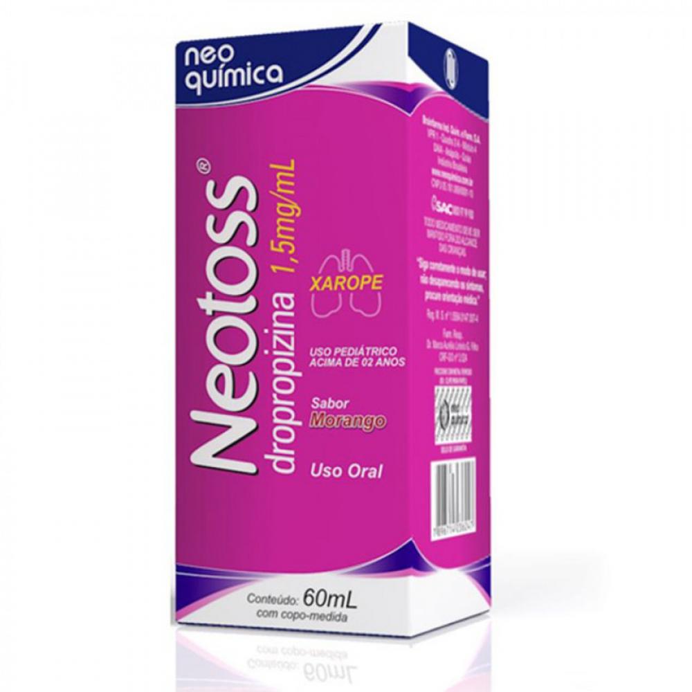 NEOTOSS 1,5MG/ML Xarope 60ML - Drogaleste