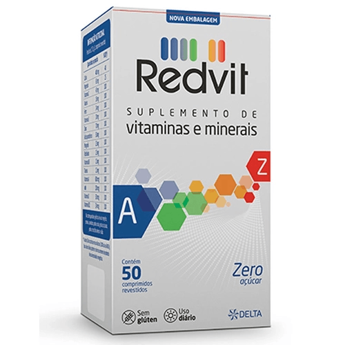 REDVIT COM 50 TABLETES - Drogaleste