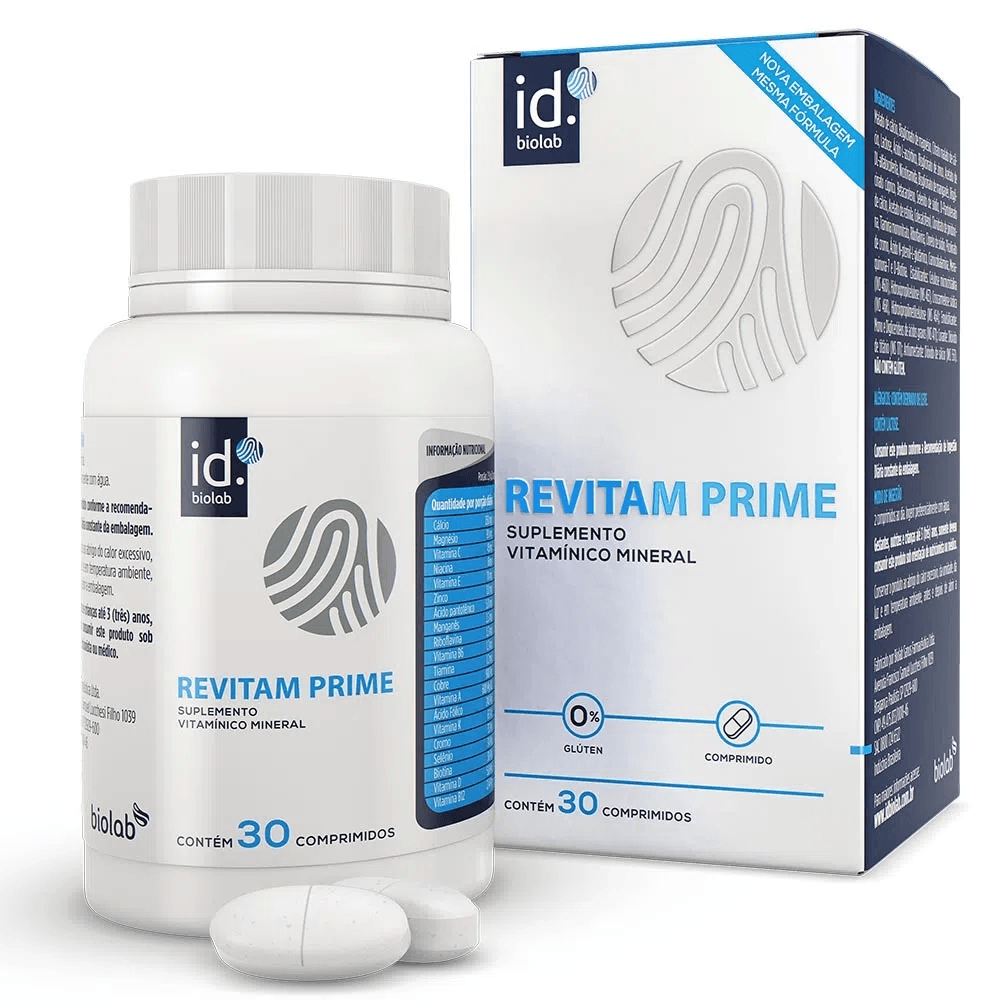 Revitan Prime COM 30 Comprimidos - Drogaleste