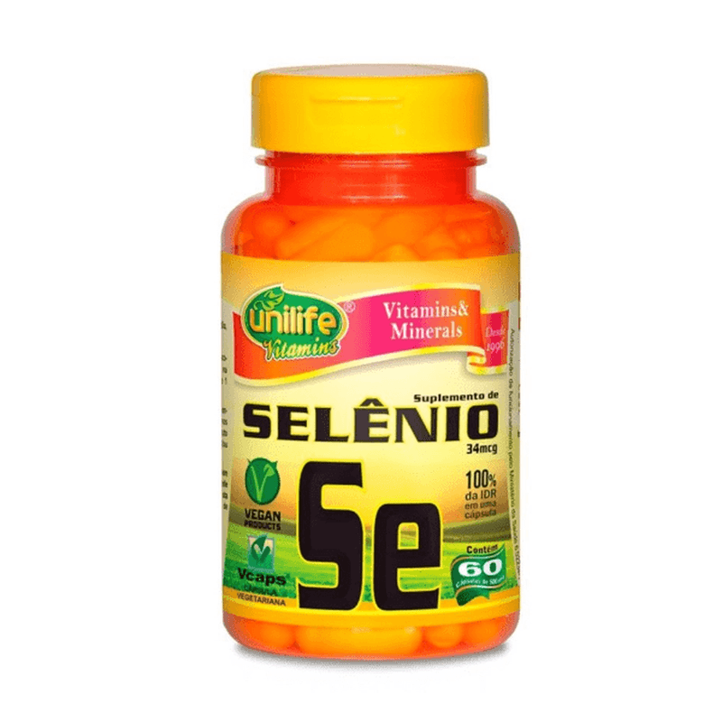 SELENIO UNILIFE COM 60 COMPRIMIDOS - Drogaleste