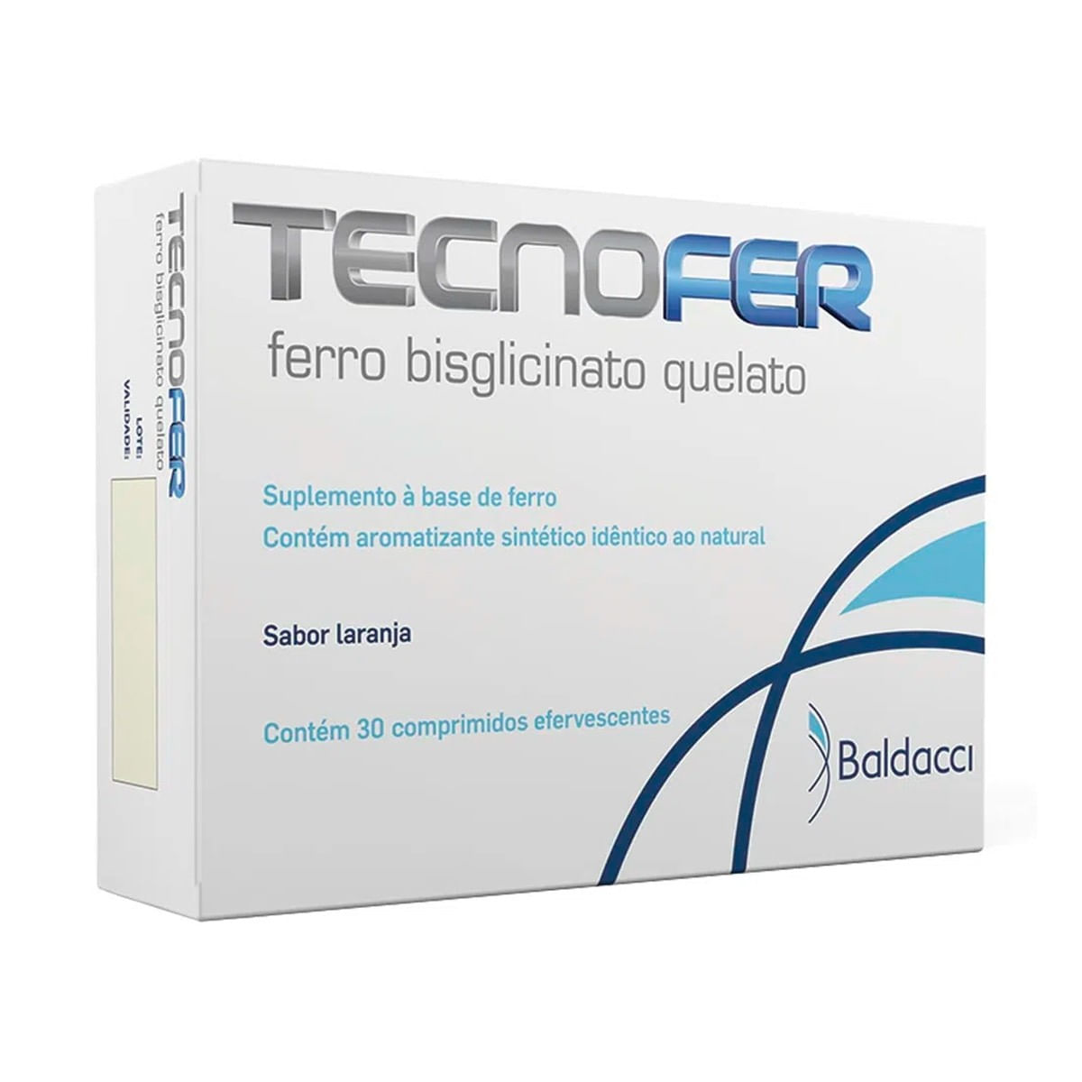 Tecnofer 14Mg Com 30 Comprimidos Efervecente - Drogaleste
