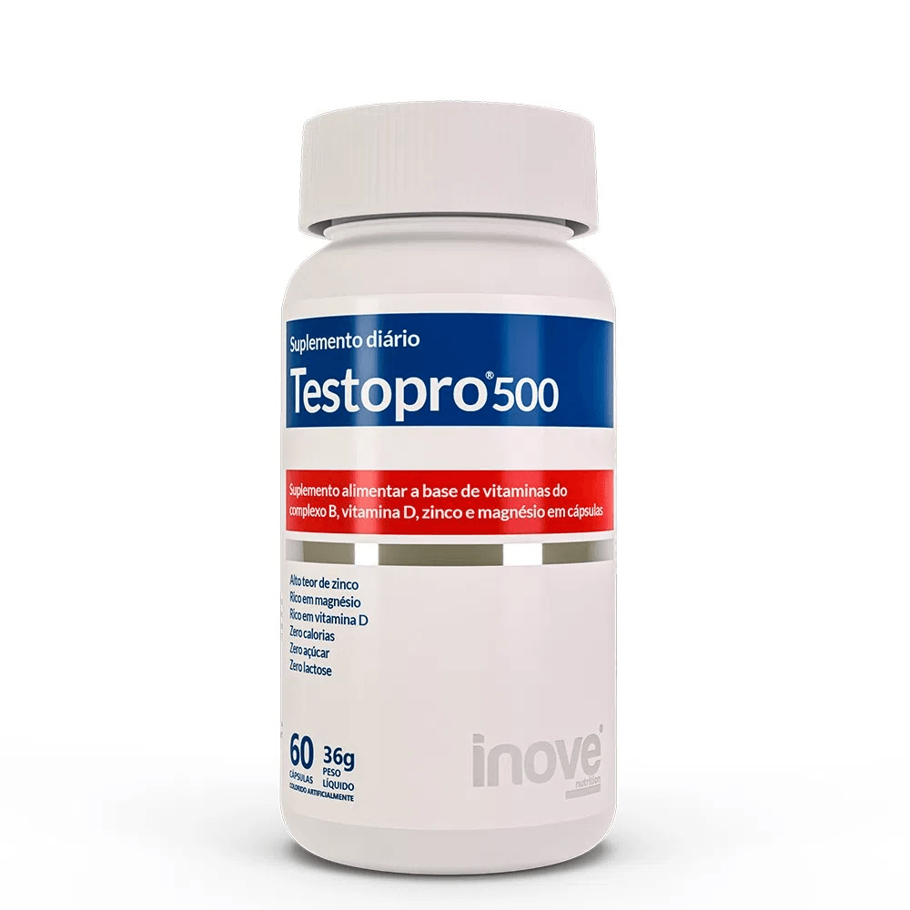 TESTOPRO 500 COM 60 COMPRIMIDOS - Drogaleste
