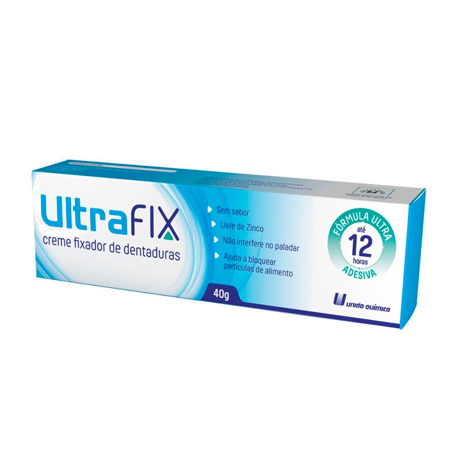 Ultrafix Creme Sem Sabor 40G - Drogaleste