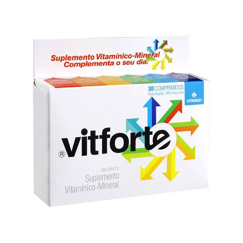 VITFORTE COM 30 COMPRIMIDOS - Drogaleste