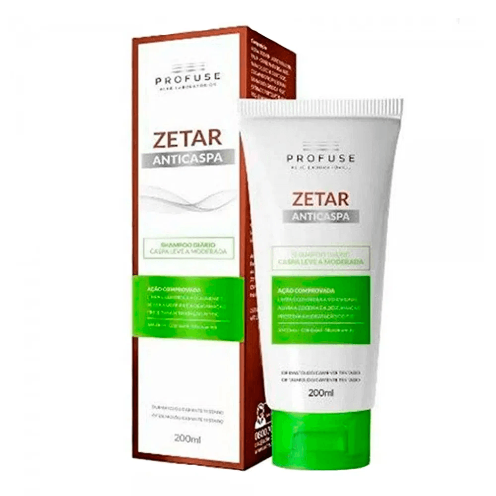 SHAMPOO PROFUSE ZETAR ANTICASPA 200ML - Drogaleste