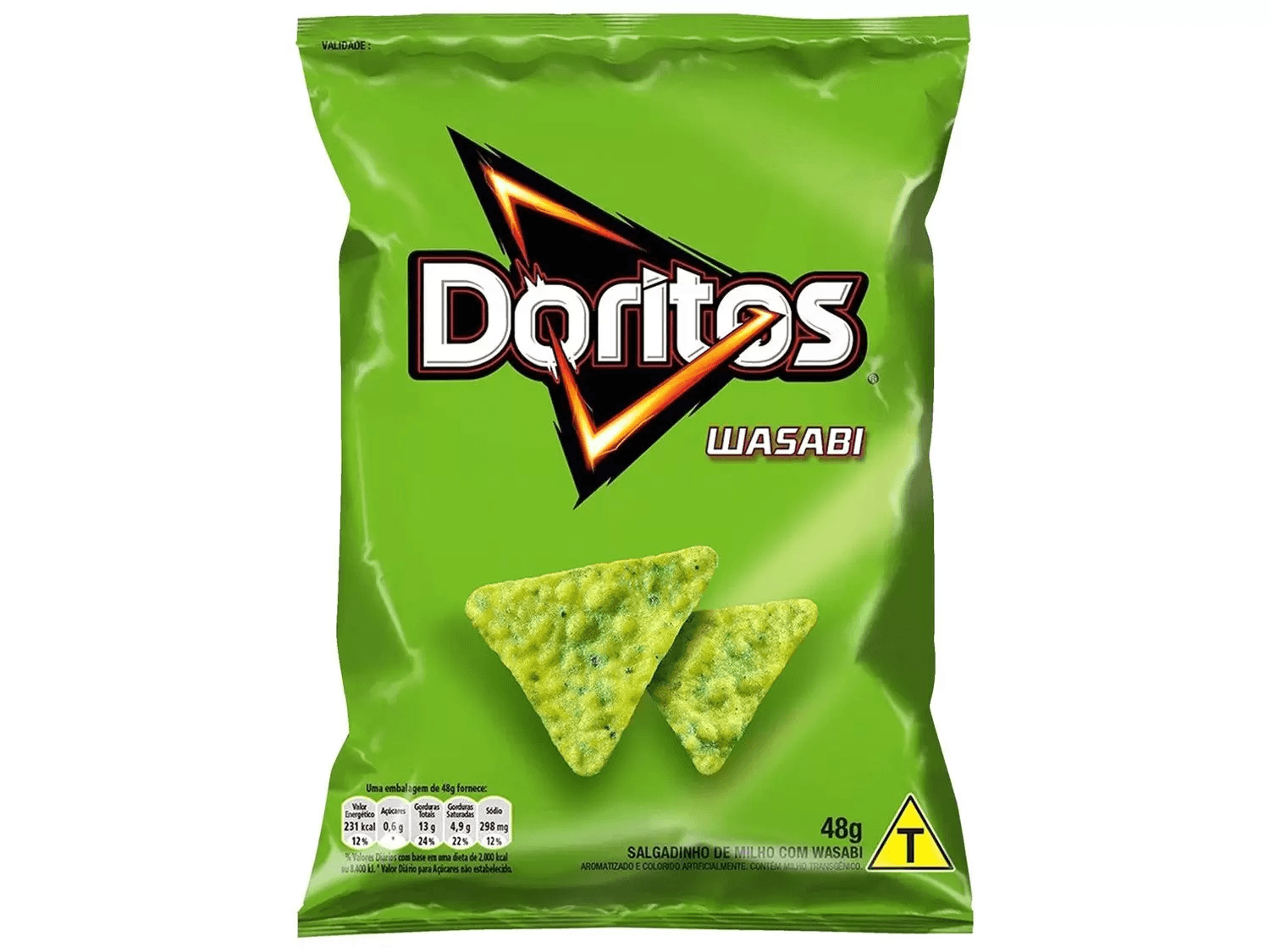 SALGADINHO DORITOS WASABI 48G - Drogaleste