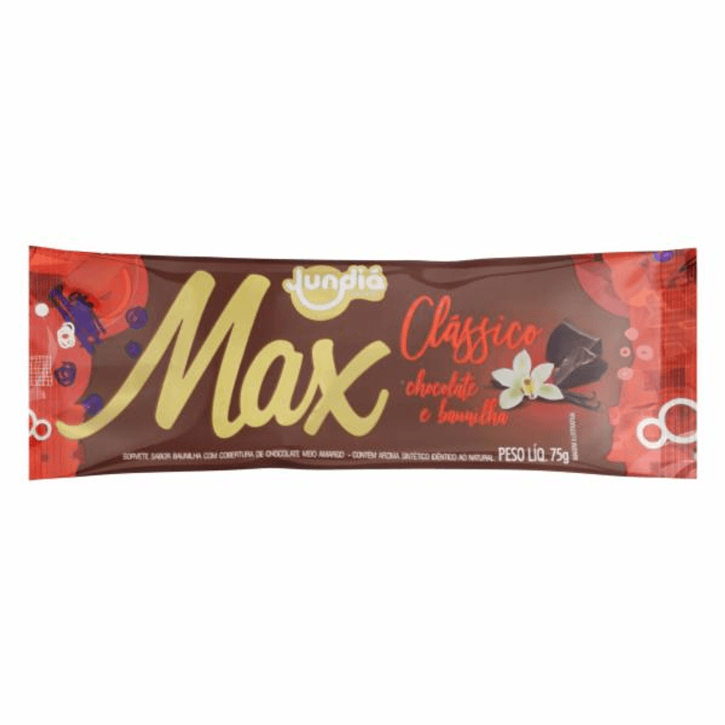 sorvete Jundia Max Classico 75G - Drogaleste