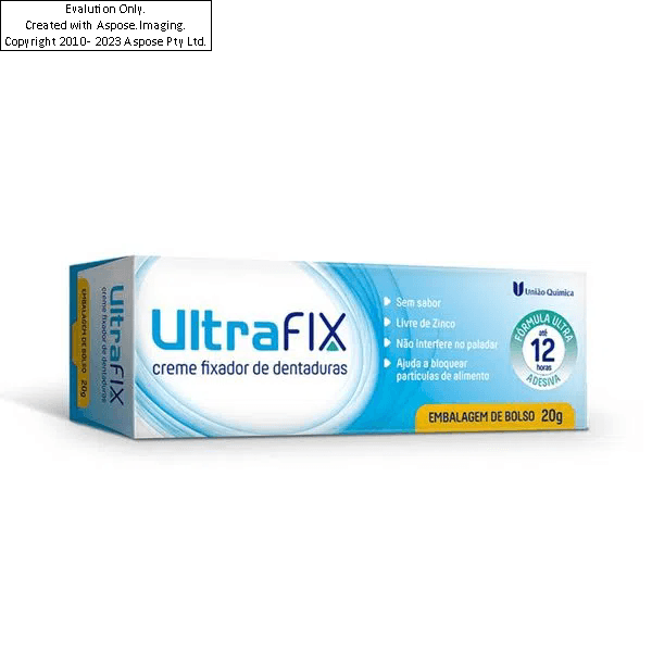 Ultrafix Creme Sem Sabor 20G - Drogaleste