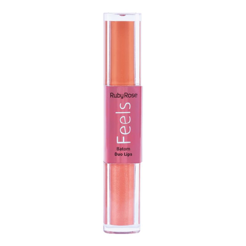 Batom Ruby Rose Feels 2 Em 1 Cor 373 6ml - Drogaleste