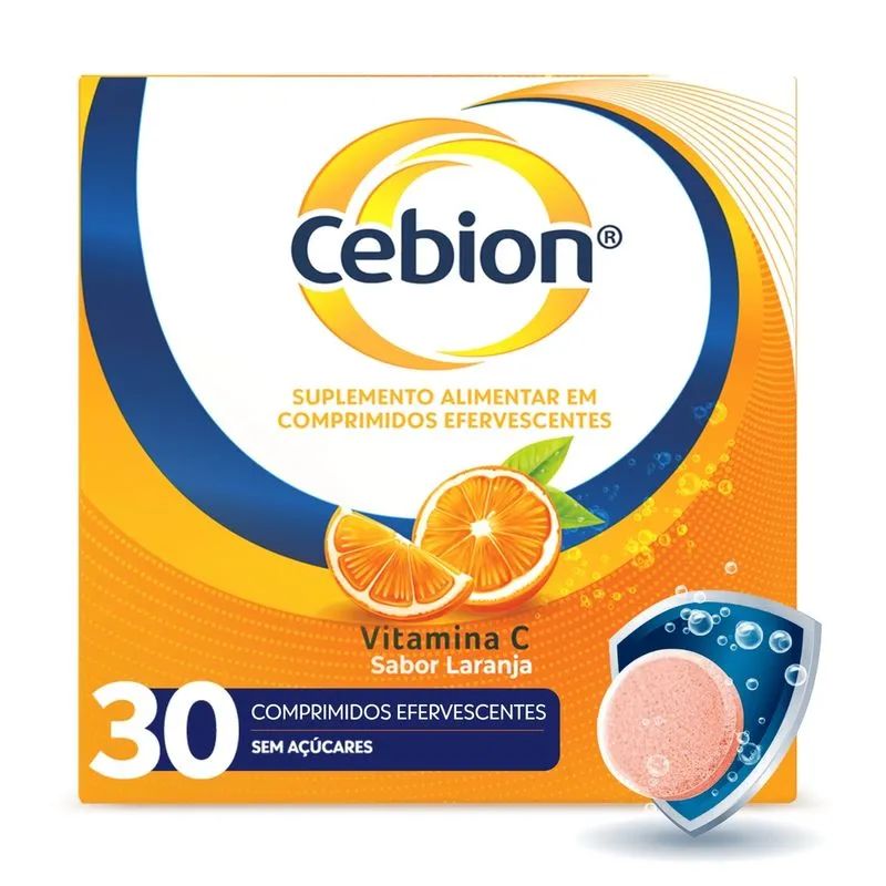 Cebion 1g Com 30 Comprimidos Efervescentes Merck - Drogaleste