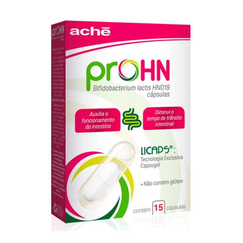 Prohn Probiotico 15 Cápsulas - Drogaleste